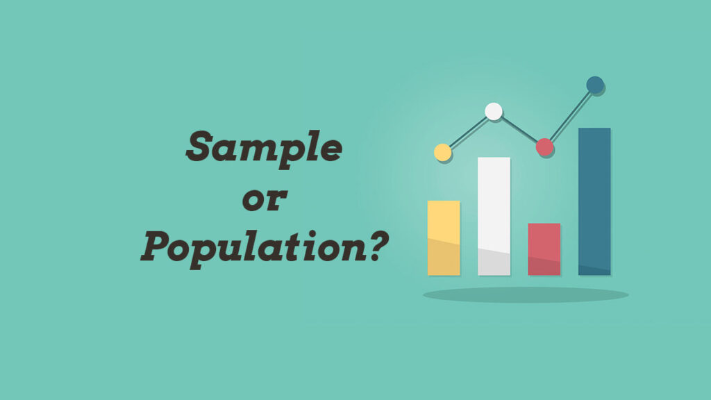 Difference between samples and population - Management Weekly